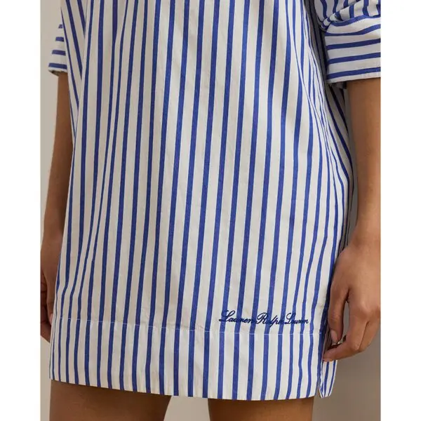 Ralph Lauren Striped Cotton Tunic Cover-up