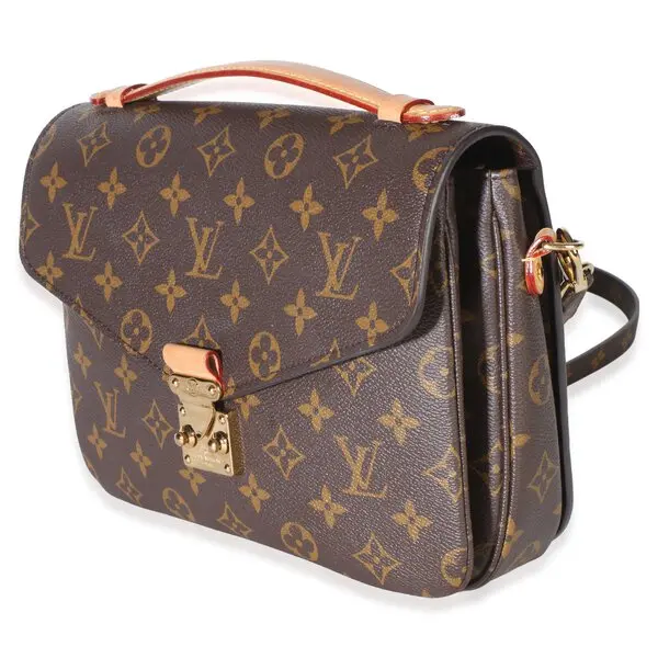 LOUIS VUITTON Monogram Canvas Pochette Metis Shoulder Bag