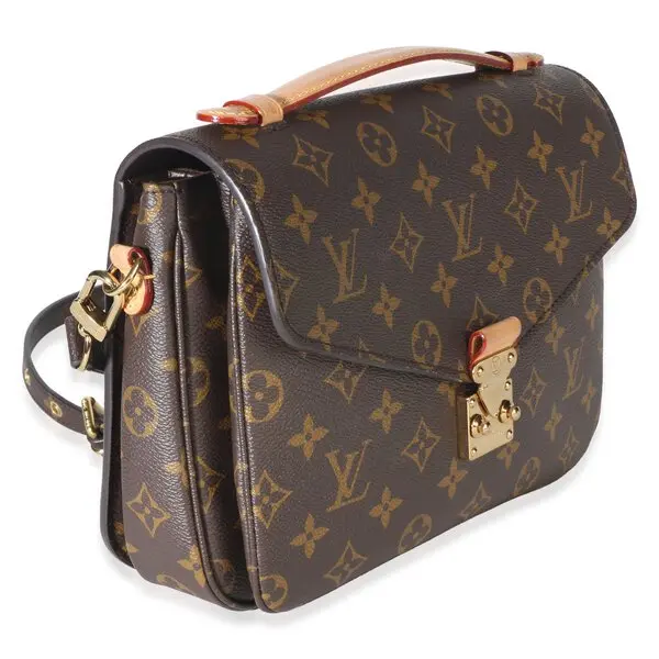 LOUIS VUITTON Monogram Canvas Pochette Metis Shoulder Bag