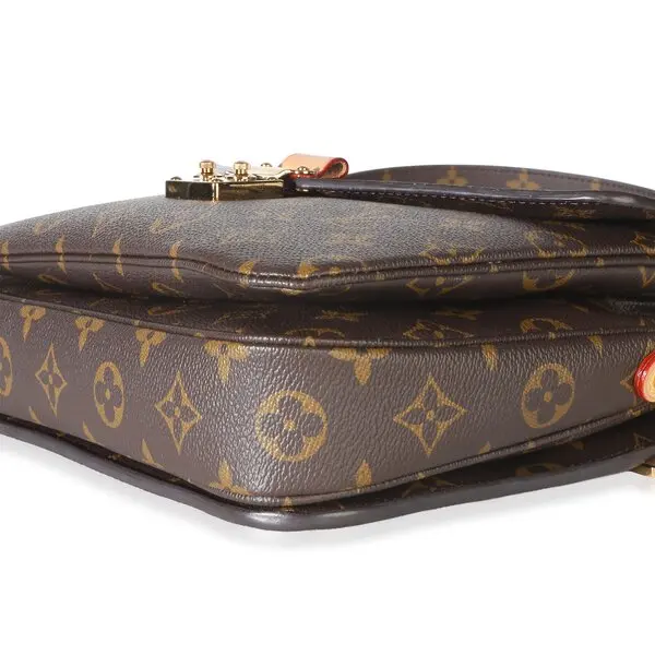 LOUIS VUITTON Monogram Canvas Pochette Metis Shoulder Bag