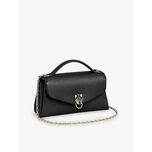 Cartier Panthère Graphique De Nano Leather Top-handle Bag