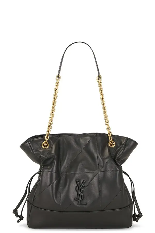 Saint Laurent Small Jamie Shopping Bag In Black - Nero