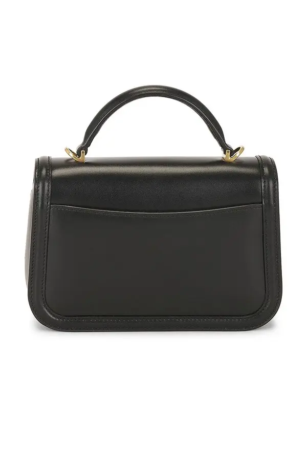 Saint Laurent Mini Solferino Top Handle Bag - Nero