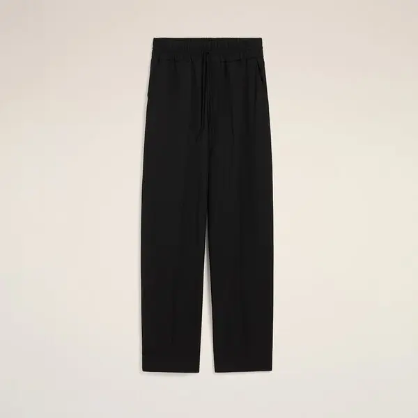 AMI Paris Elasticated-waist Wool Trousers