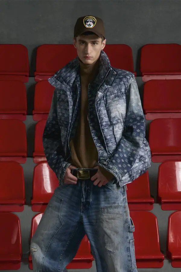 Dsquared2 Monogram Denim Carpenter Shirt