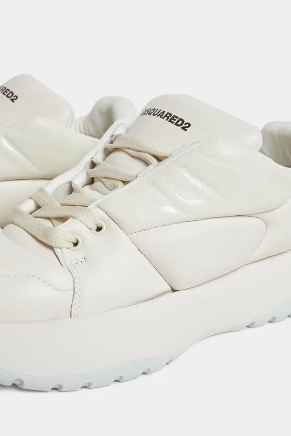 Dsquared2 Icon New Generation Puffer Sneakers - White