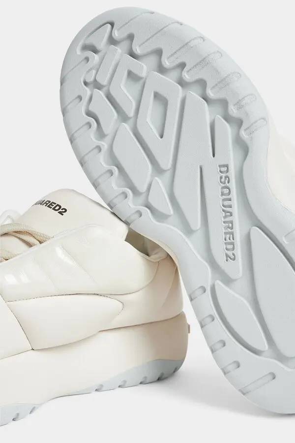 Dsquared2 Icon New Generation Puffer Sneakers - White