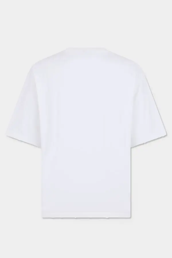 Dsquared2 Monogram Loose Fit T-shirt - White