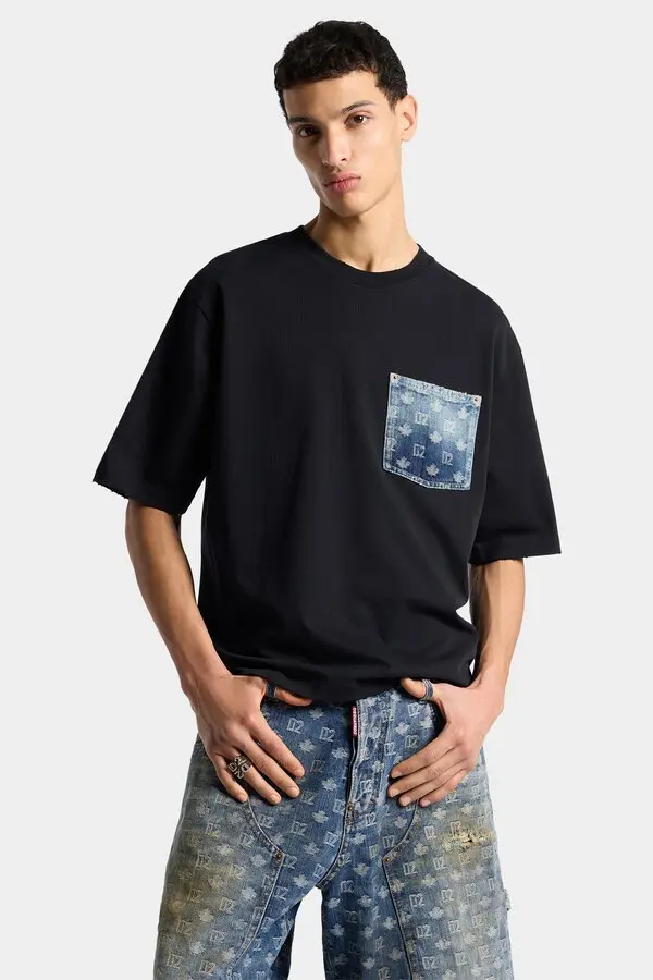 Dsquared2 Monogram Cool Fit Crewneck