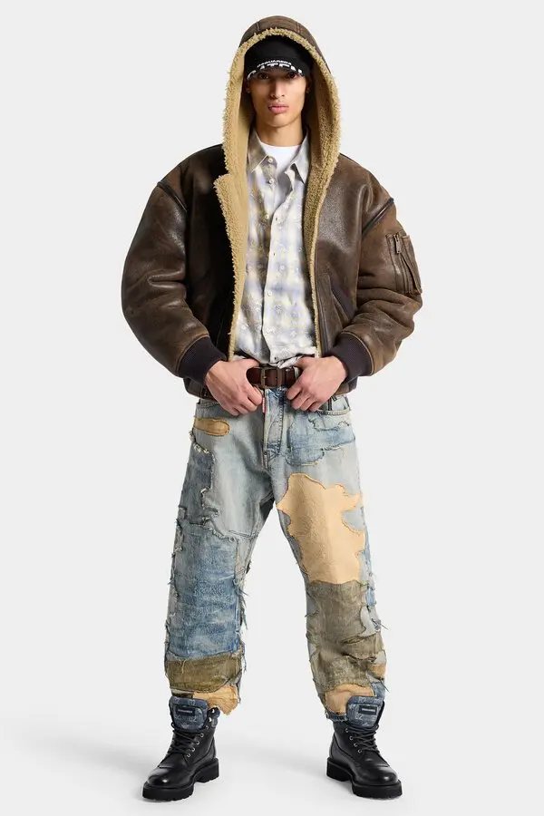 Dsquared2 Sand Camo Kawaii Jeans