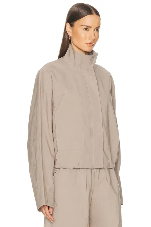 ST. AGNI Technical Cotton Carpenter Jacket - Grey Stone