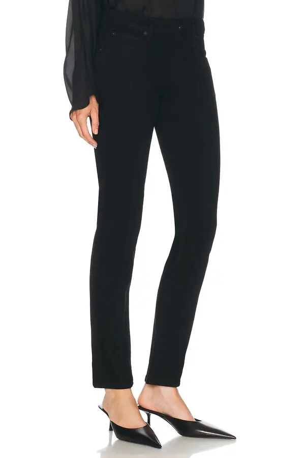 SLVRLAKE Naomi Slim Straight Leg Jeans