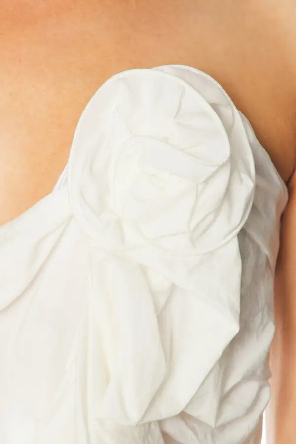 Magda Butrym Bustier Top - Cream