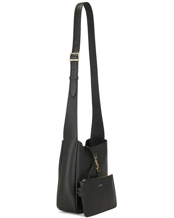 Saint Laurent Small Le 5 A 7 Supple Crossbody Bag