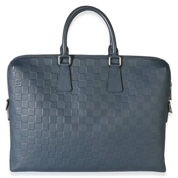 LOUIS VUITTON Cosmos Damier Infini Porte Documents Jour Nm - Blue