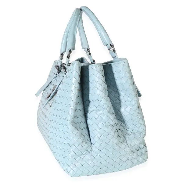 Bottega Veneta Light Nappa Intrecciato Roma Tote