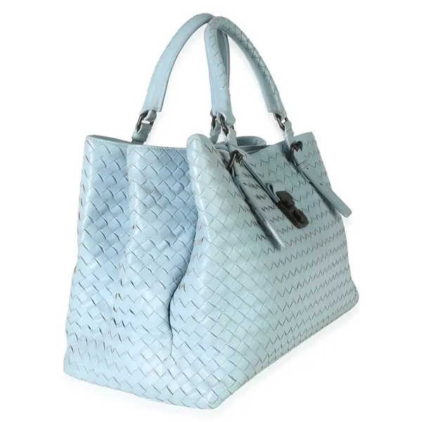 Bottega Veneta Light Nappa Intrecciato Roma Tote