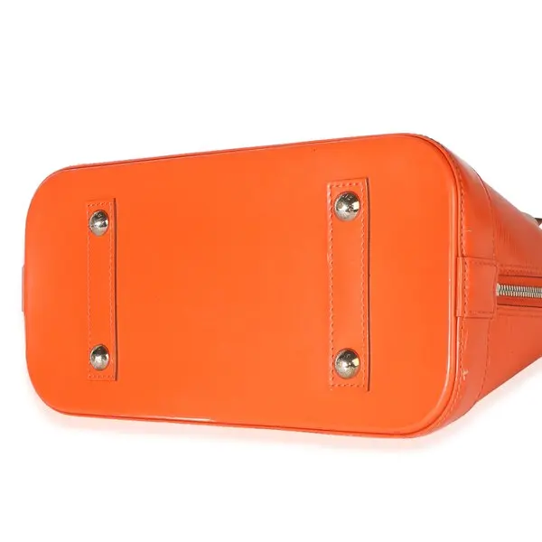LOUIS VUITTON Epi Alma Pm Top Handle Bag - Orange