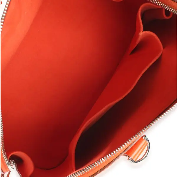 LOUIS VUITTON Epi Alma Pm Top Handle Bag - Orange