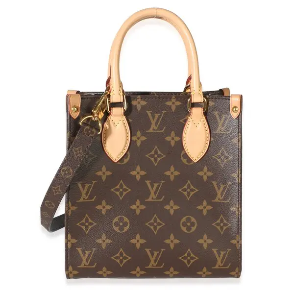 LOUIS VUITTON Monogram Canvas Sac Plat Bb