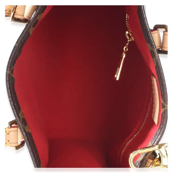 LOUIS VUITTON Monogram Canvas Sac Plat Bb Shoulder Bag