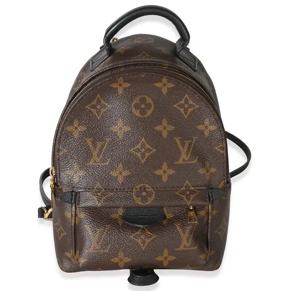 LOUIS VUITTON Monogram Canvas Palm Springs Backpack - Brown