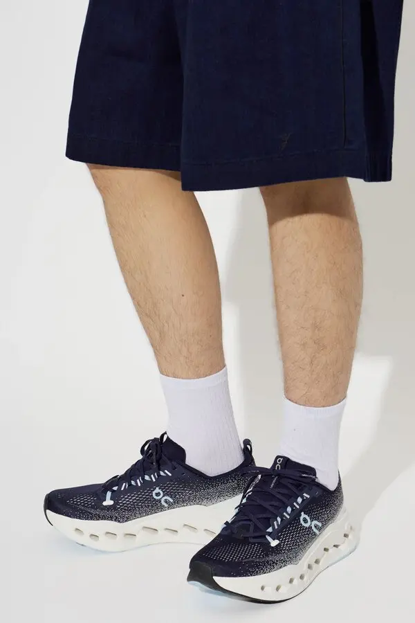 On Cloudsurfer Max Sports Shoes - Navy Blue
