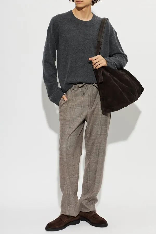 Etro Straight-leg Crease Pants