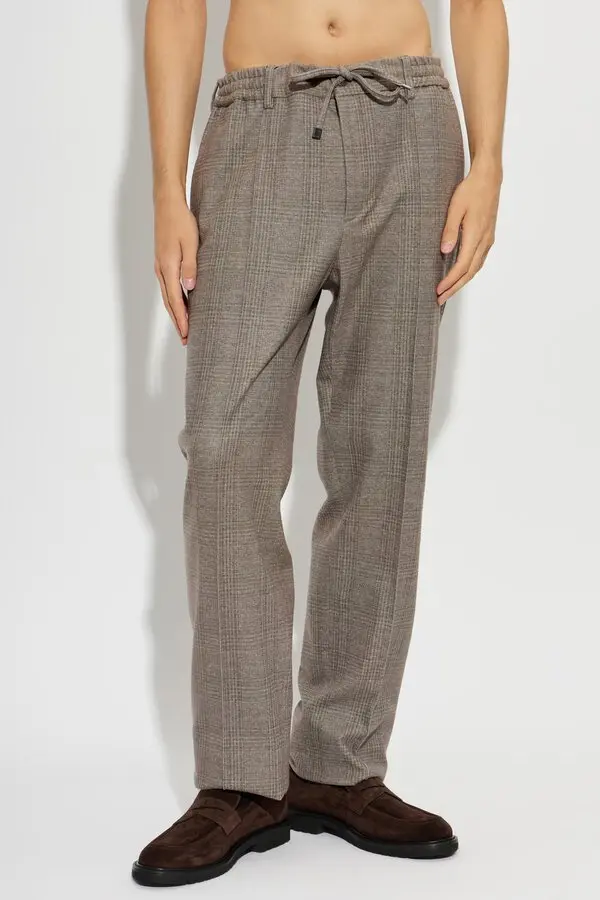 Etro Straight-leg Crease Pants