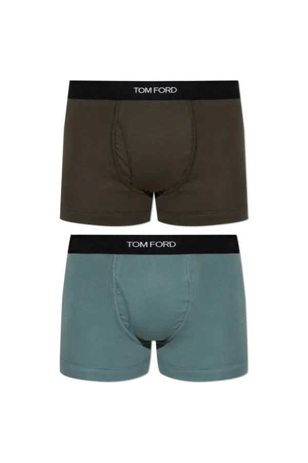 TOM FORD 2-pack Of Boxers With Logo - Multicolour