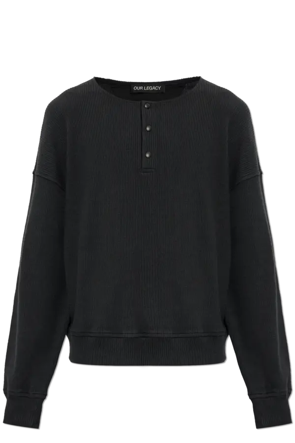 Our Legacy Ballon" Sweatshirt - Black