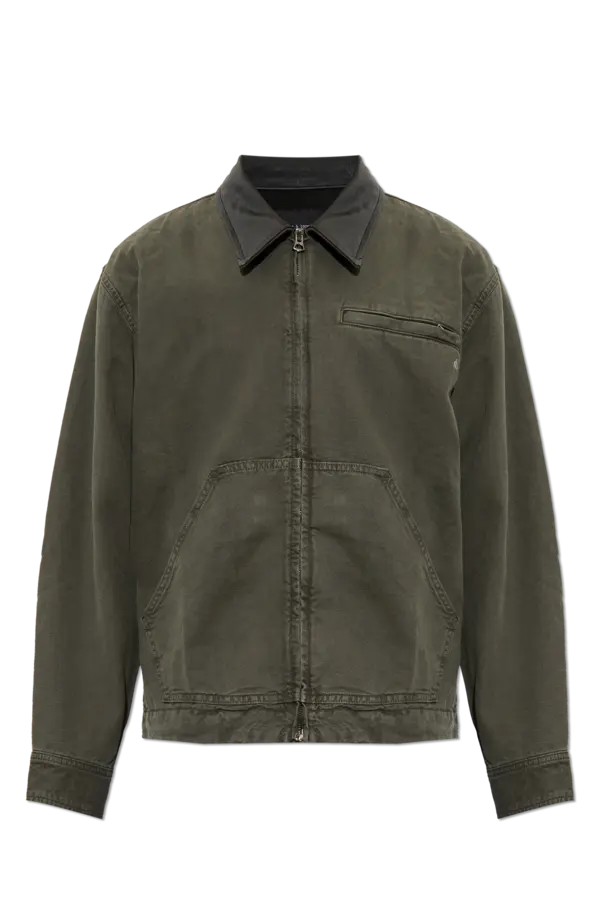 Rag & Bone Jacket With Leather Collar