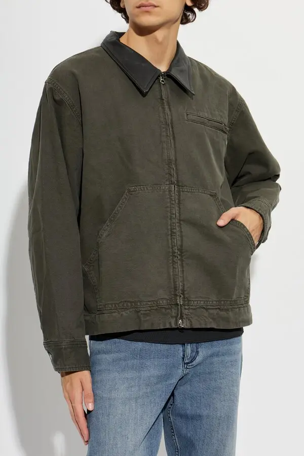 Rag & Bone Jacket With Leather Collar