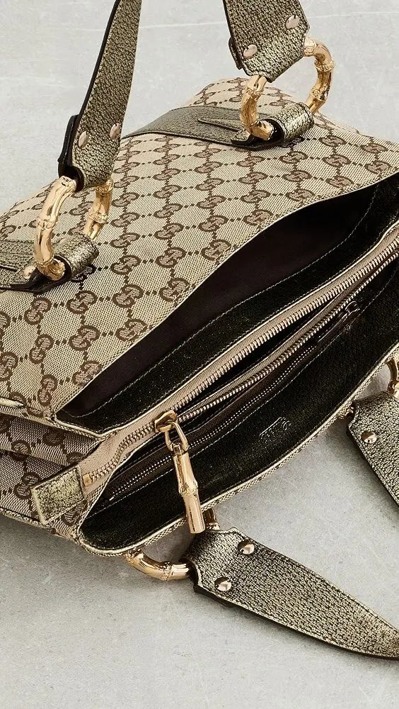 Shopbop Gucci Canvas Handbag