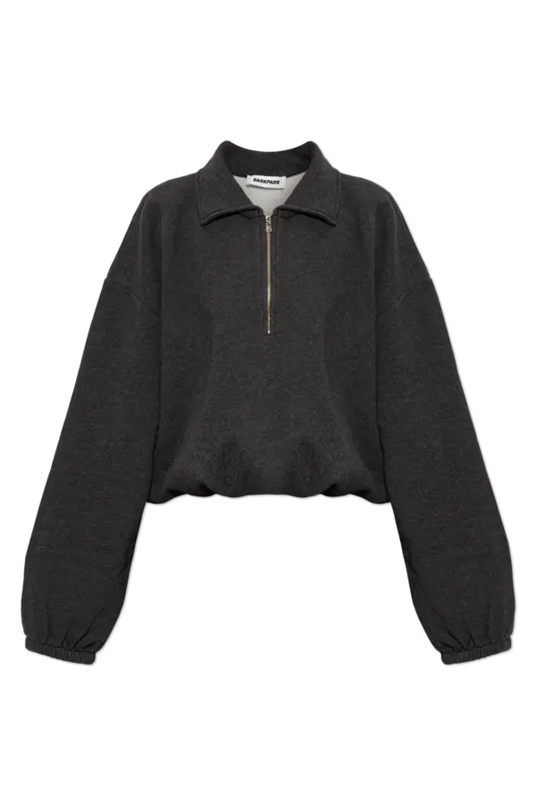 DARKPARK Oversized Cotton Polo - Grey