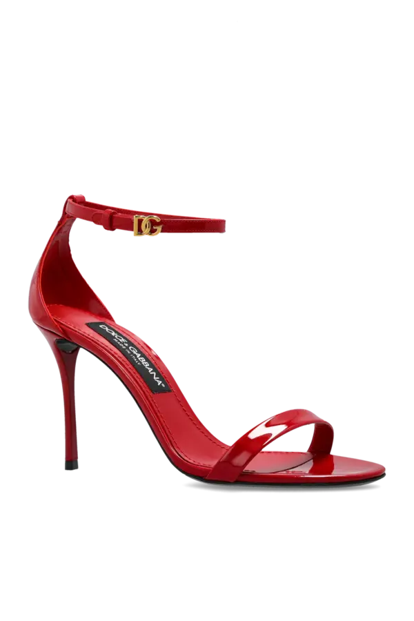 Dolce & Gabbana Leather Heeled Sandals