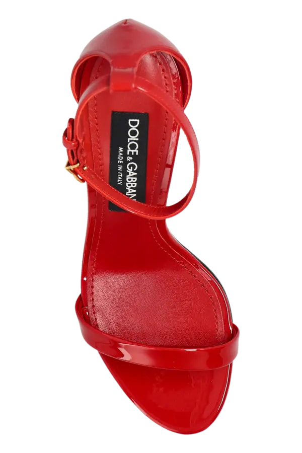 Dolce & Gabbana Leather Heeled Sandals