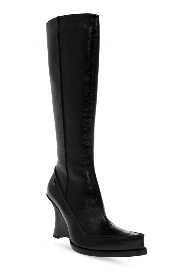DIESEL® Wedge Heel Boots ‘d-lucette-90-kb
