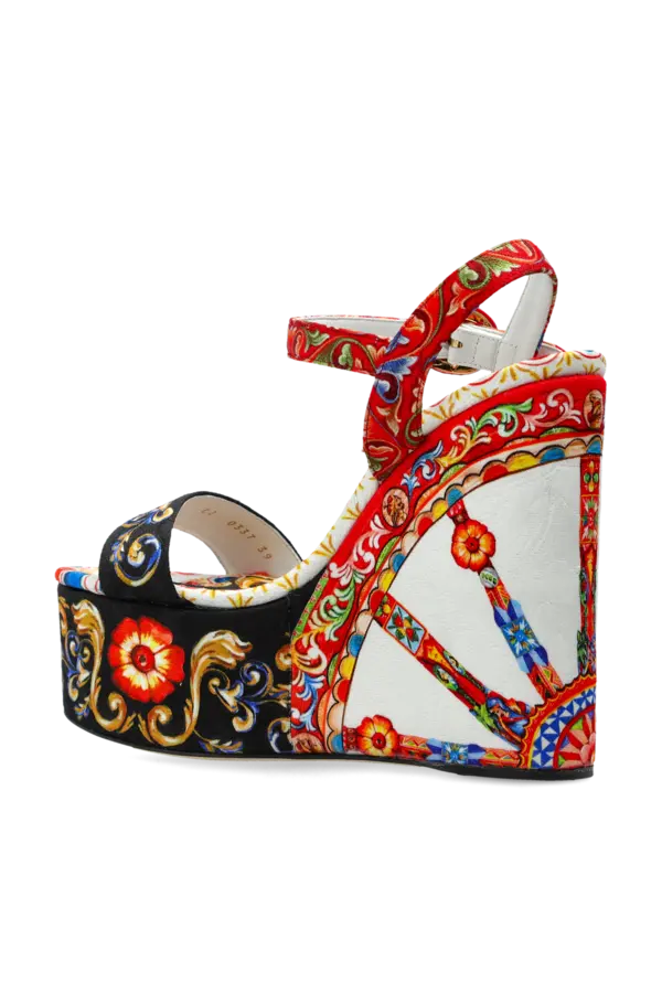 Dolce & Gabbana Carretto’ Platform Sandals