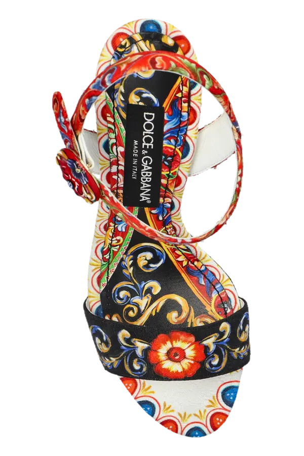 Dolce & Gabbana Carretto’ Platform Sandals