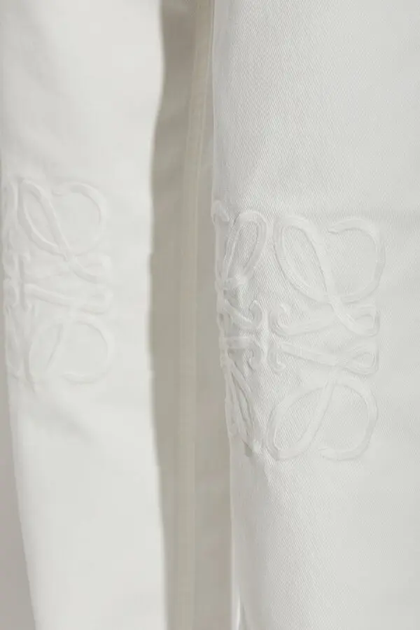 Loewe Jeans With Embroidered Logo