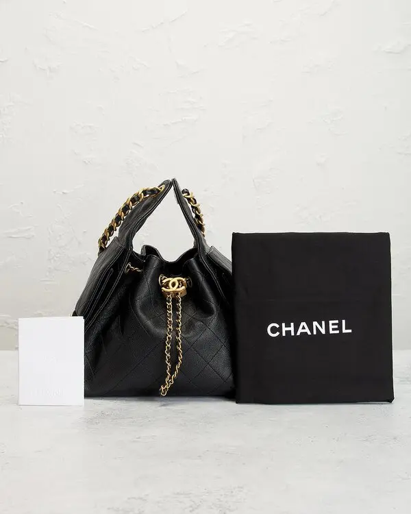 FWRD RENEW Chanel Caviar Small 25 Hobo Bag