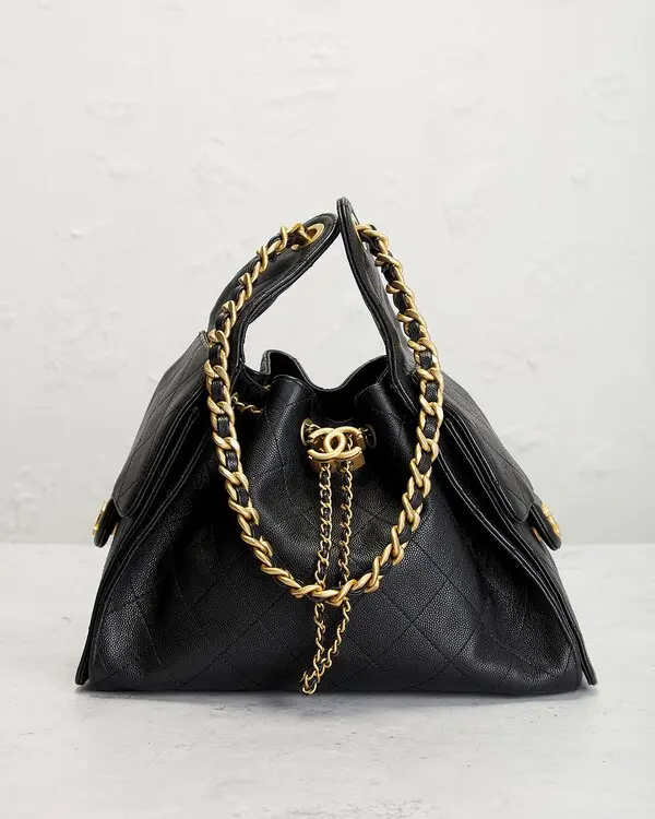 FWRD RENEW Chanel Caviar Small 25 Hobo Bag