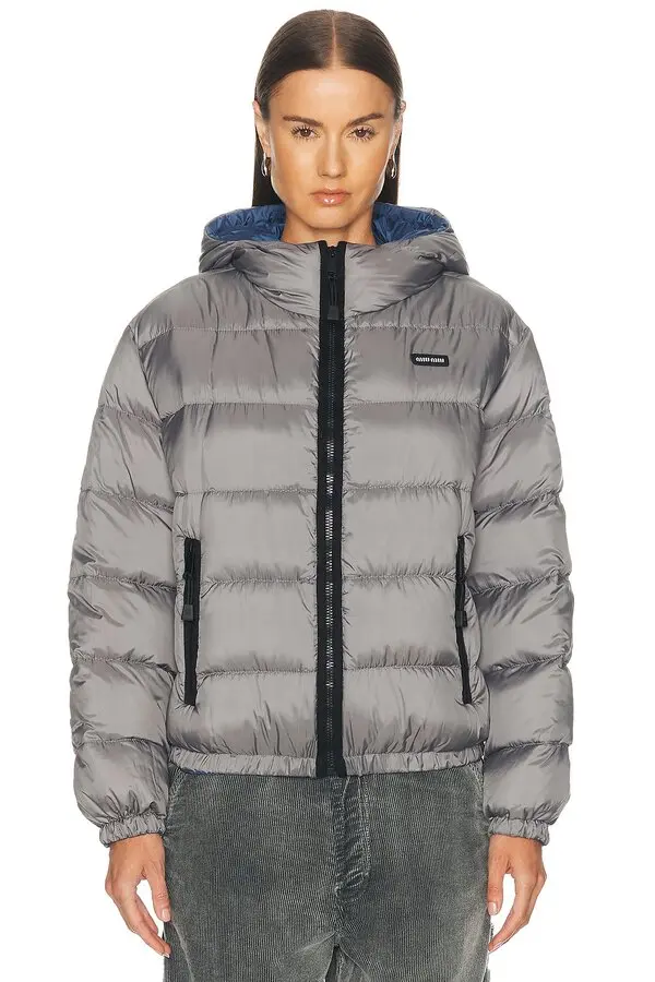 Miu Miu Ponge Light Piumino Jacket