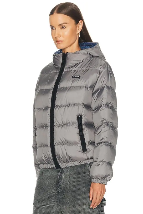 Miu Miu Ponge Light Piumino Jacket
