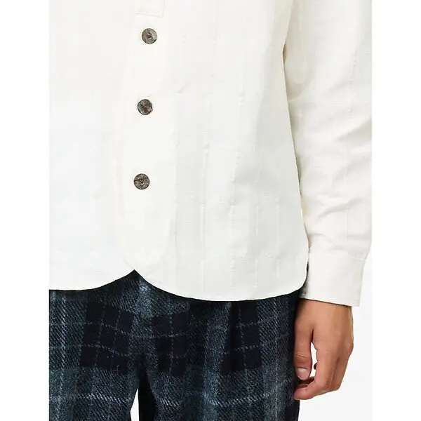 LABRUM Grandad Freetown Cotton Shirt