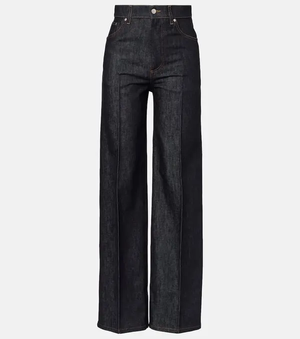 Stella McCartney Mid-rise Wide-leg Jeans - Blue