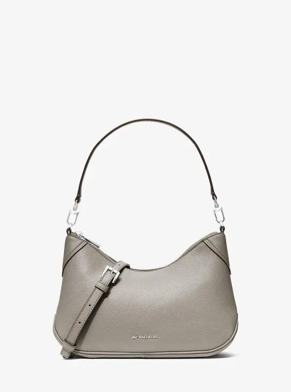 Michael Kors Jet Set Medium Leather Crossbody Bag In By