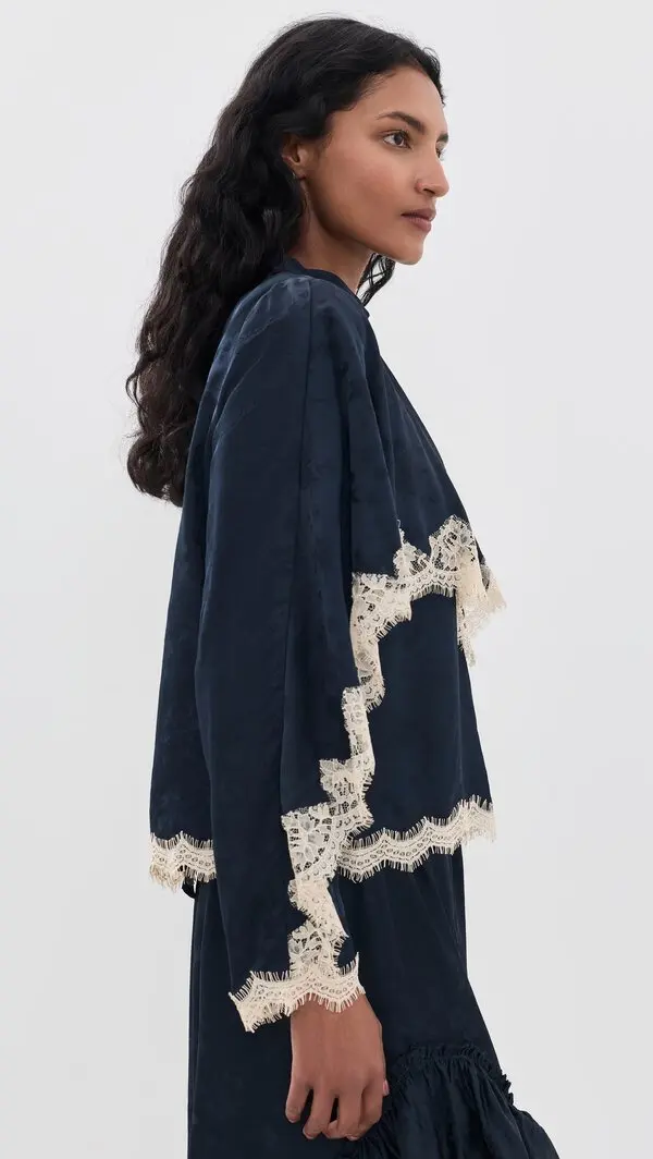 Sea Shay Lace Long Sleeve Top
