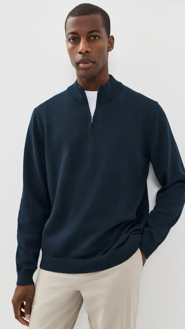 RHONE Commuter 1/4 Zip Sweater